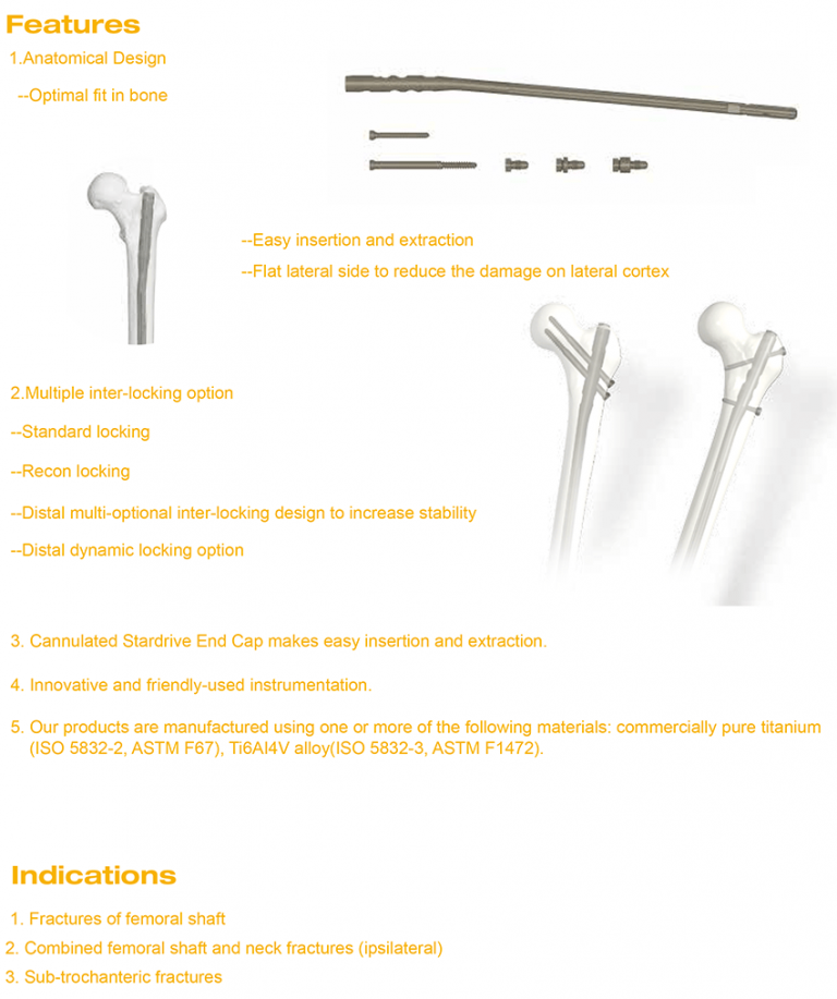 Femoral Nail | Osteobionics Sdn Bhd